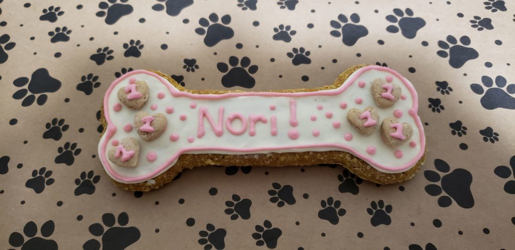 Decorated Doggie Bones – Elaine's Canine Cookies & Cakes